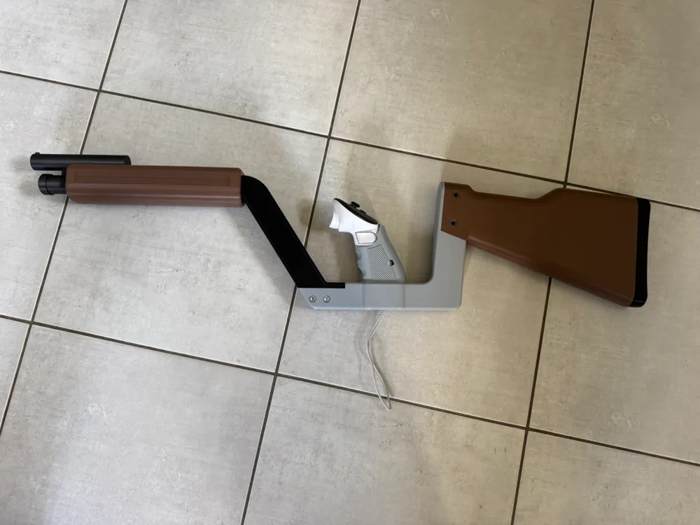 Gun Stock For Meta Quest 3 - Free 3D Print Model - MakerWorld