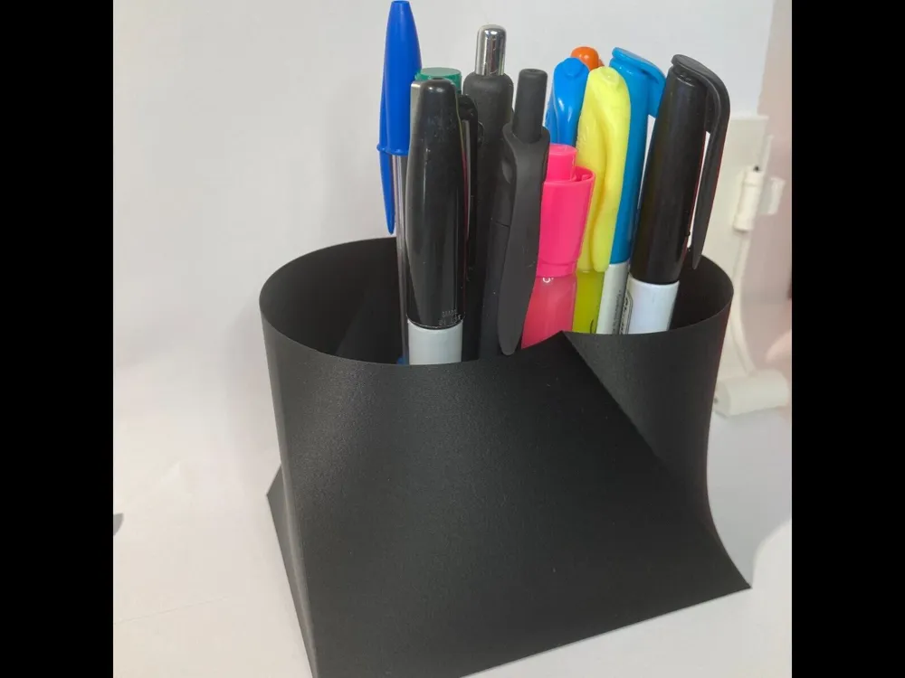 Vase Printed Pencil Holder, Holds pencils, pens, highlighters, sharpies ...