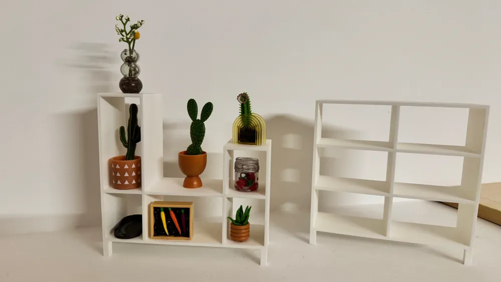 Miniverse Plant Shelf - Free 3D Print Model - MakerWorld