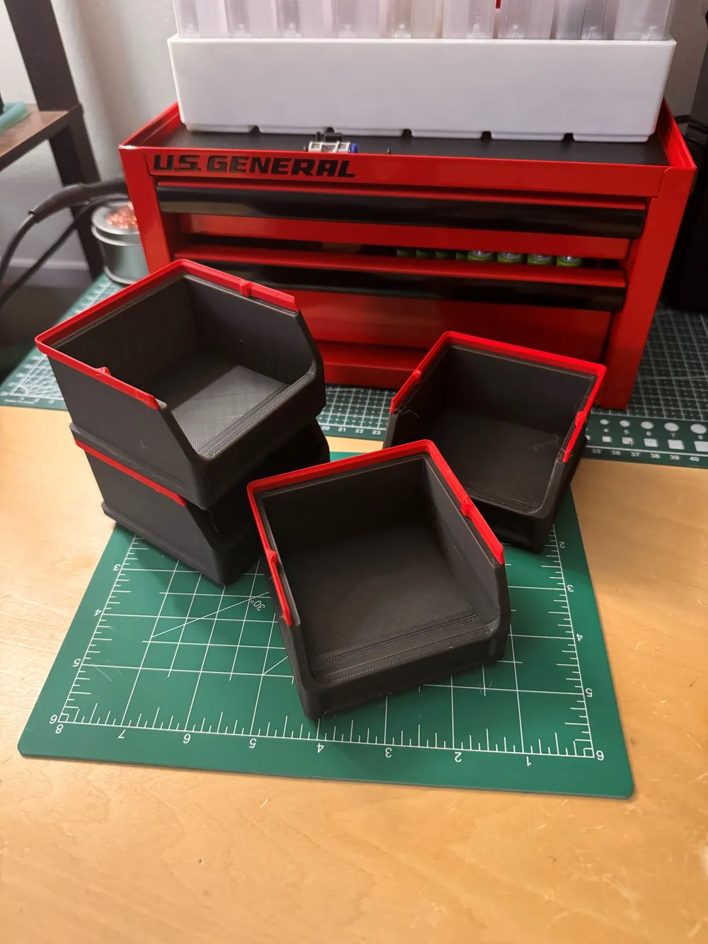 Stackable Parts Bin, Gridfinity - Free 3D Print Model - MakerWorld