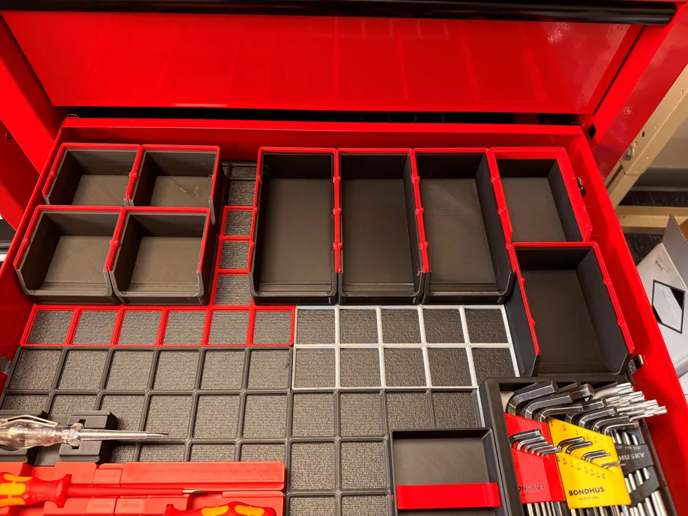 Stackable Parts Bin, Gridfinity by AntCop MakerWorld: Download Free 3D Models