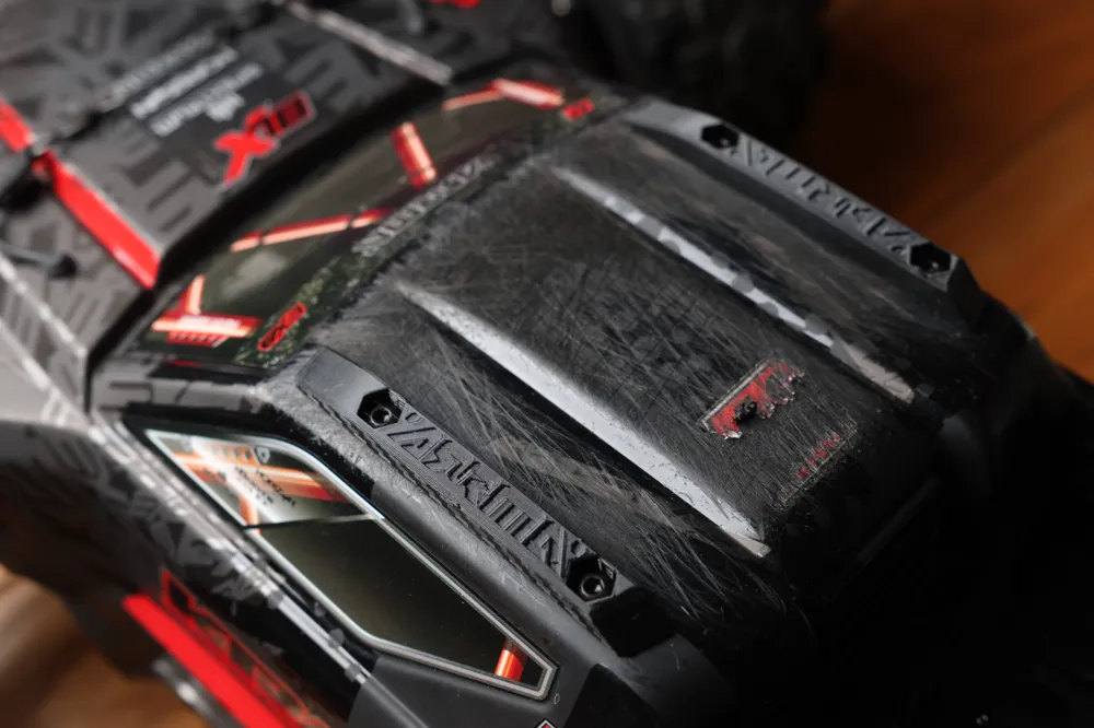 Kraton 6s TPU Roof Skids with Arrma logo by ken830 MakerWorld: Download ...