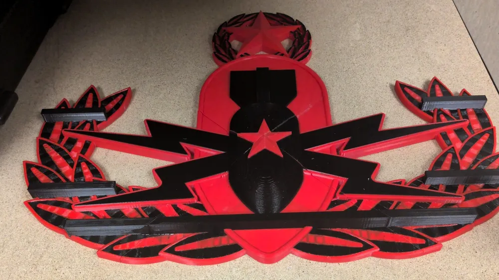 Master EOD Challenge Coin Display - Free 3D Print Model - MakerWorld