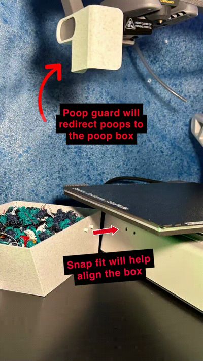Poop Catcher with Tool Storage for A1 mini by BRADCAD - MakerWorld