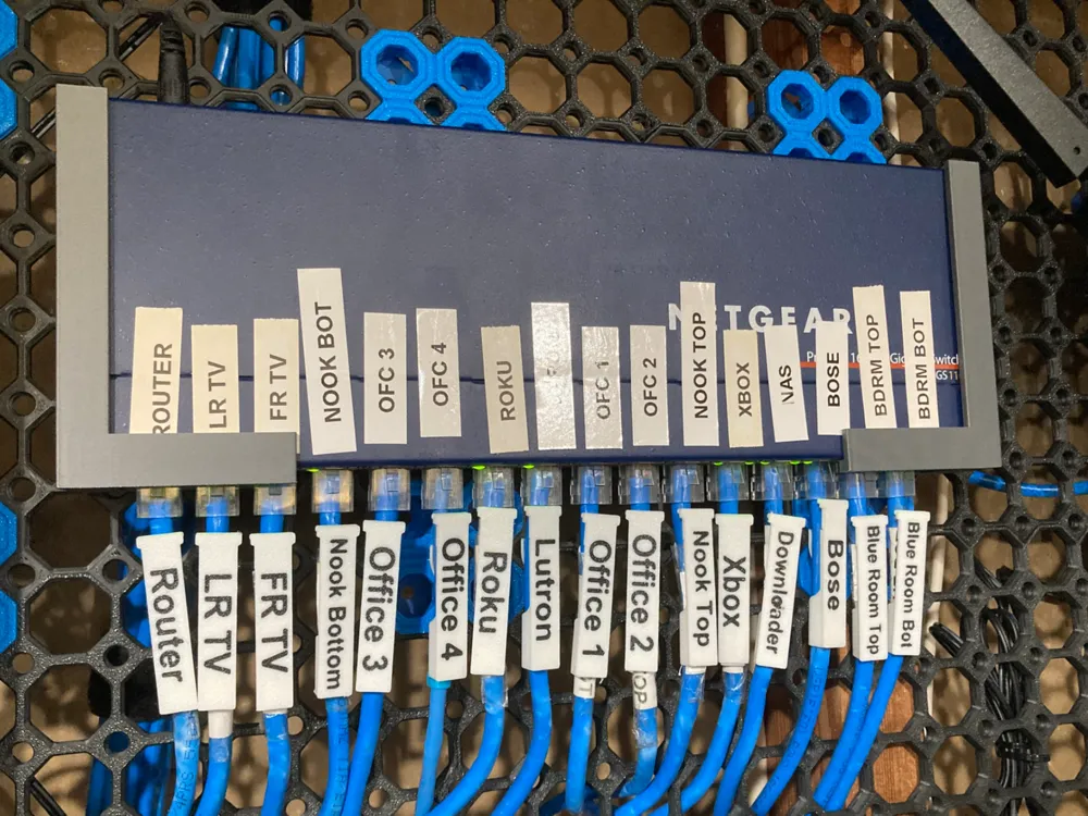 Netgear Switch Multiboard Holder Remixed by BDizzle MakerWorld ...