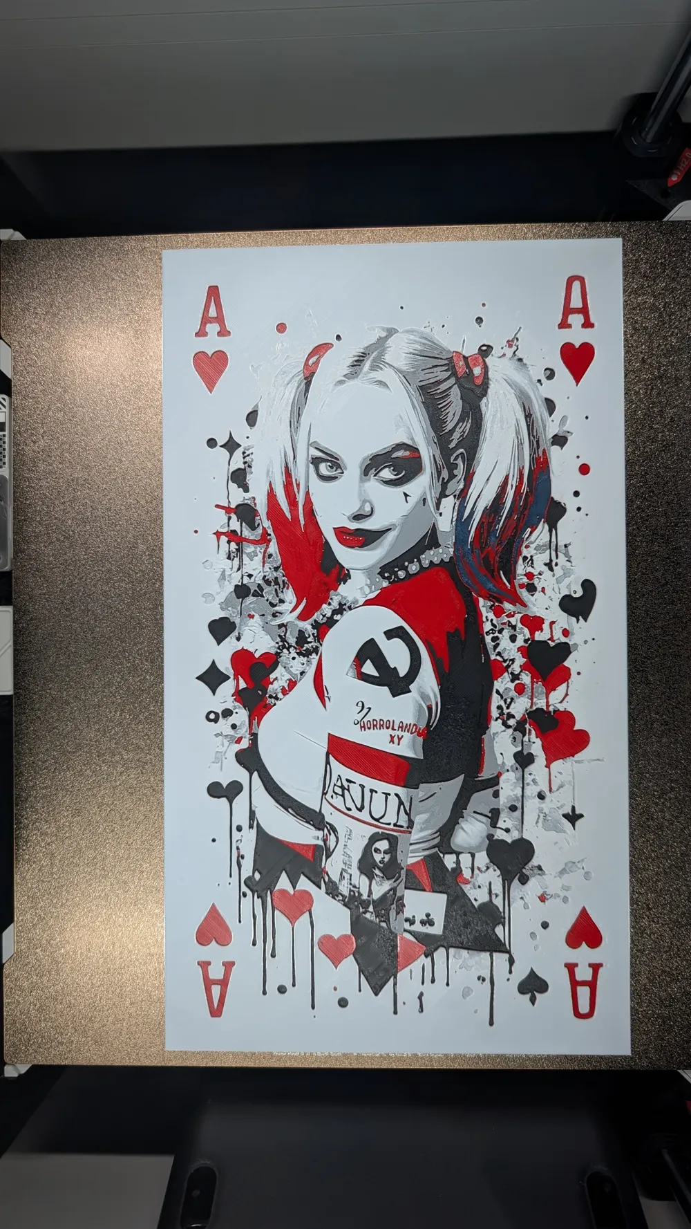 Harley Quinn Hueforge - Free 3D Print Model - MakerWorld