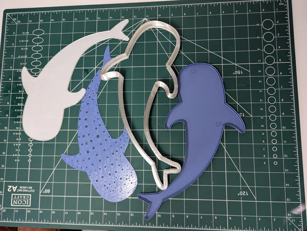 Whale shark ocean effect lamp (WLED) project - Free 3D Print Model ...