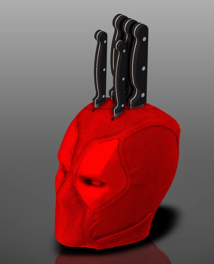 DEADPOOL KNIFE HOLDER by 3DXAV MakerWorld: Download Free 3D Models