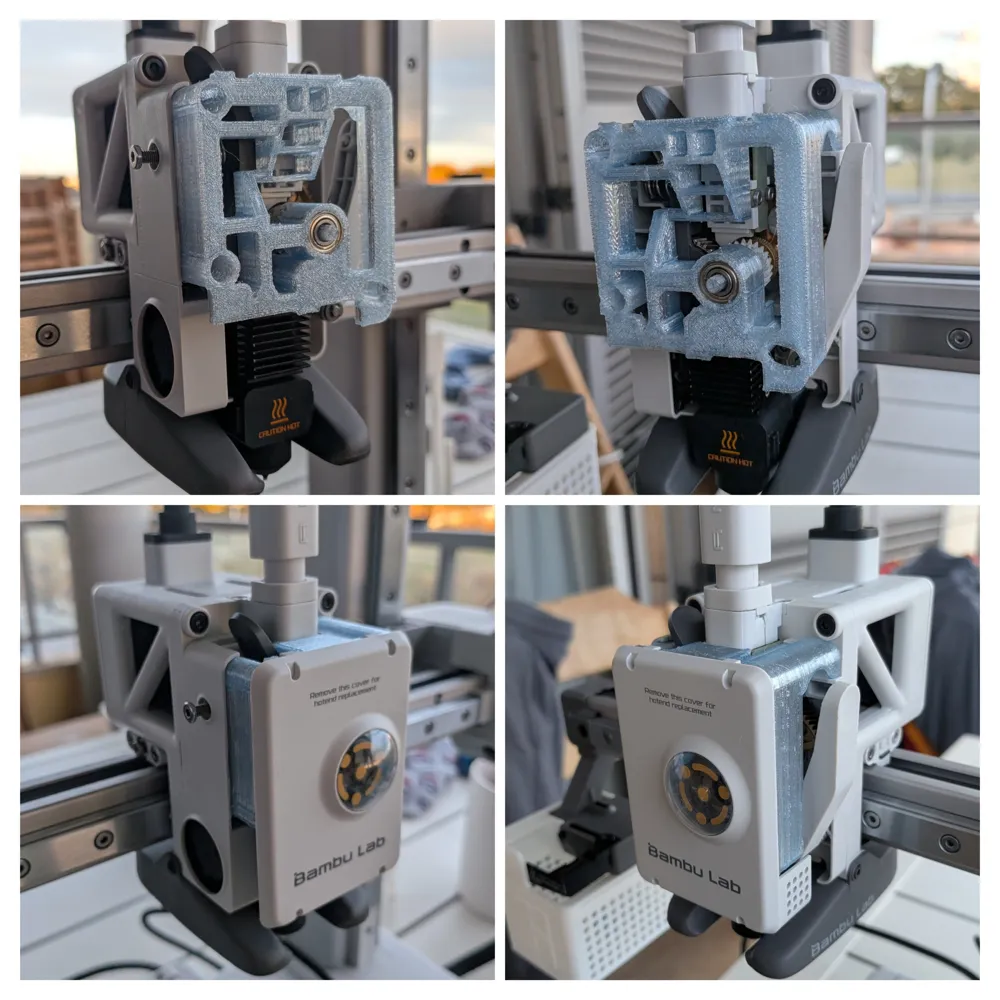 A1 Mod to use H2S extruder - Free 3D Print Model - MakerWorld