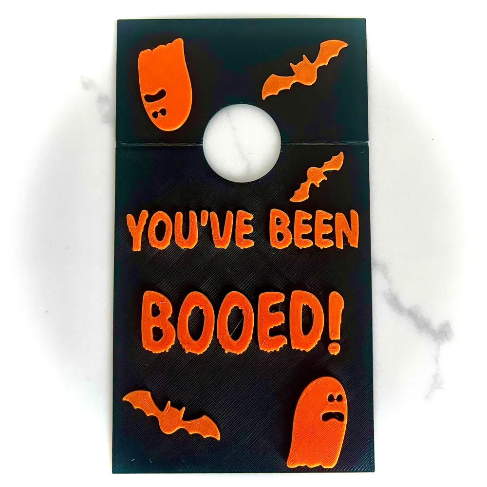 Halloween BOO Bag Tag Foldable by CryoPrinting - MakerWorld