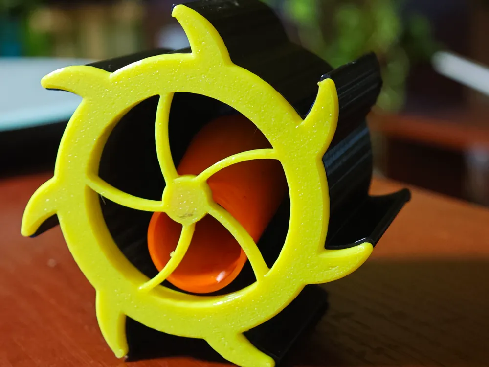 Sea Cube Water Feature Outlet by 比了个巴卜 MakerWorld: Download Free 3D Models