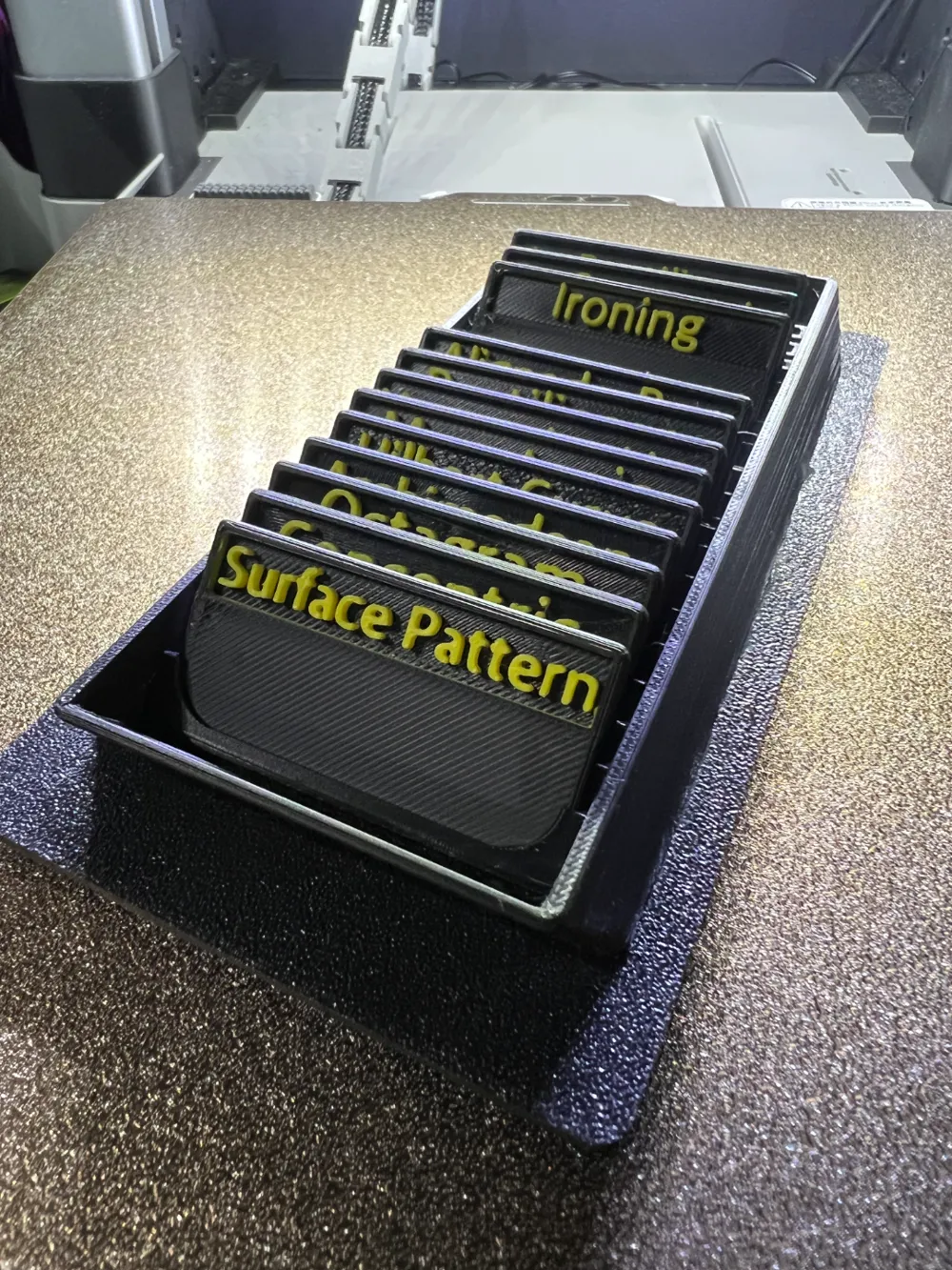 Surface Pattern & Ironing Pattern Swatches - Free 3D Print Model ...