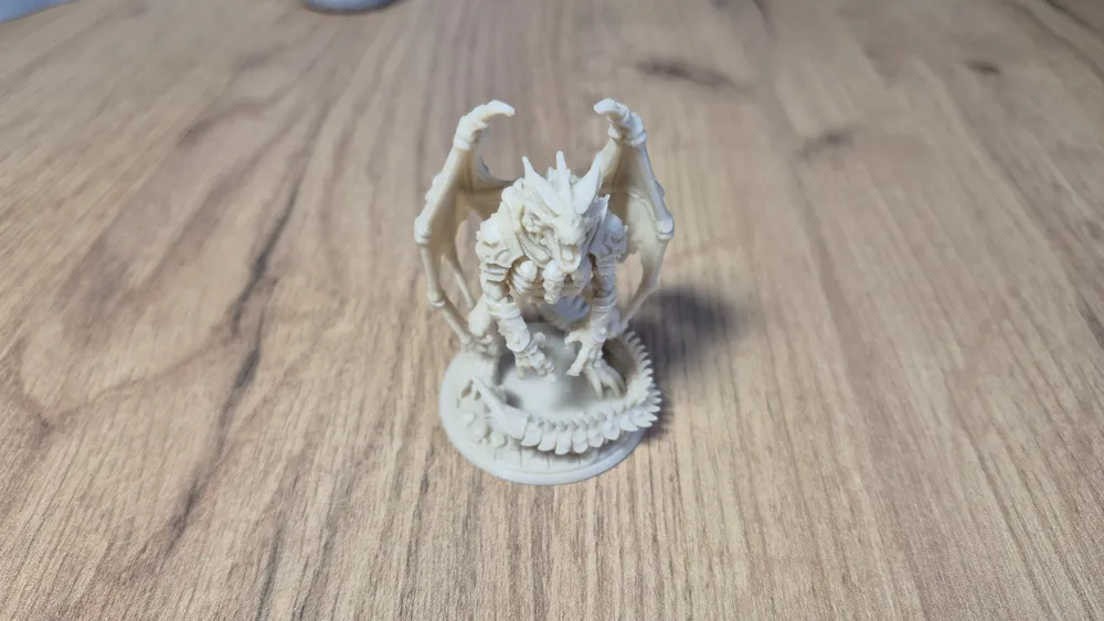 Bone Dragon - Undead Dracolich Tabletop Model - Free 3D Print Model ...