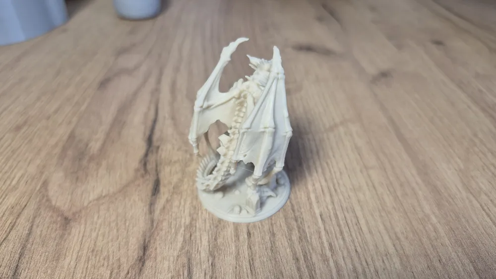 Bone Dragon - Undead Dracolich Tabletop Model - Free 3D Print Model ...