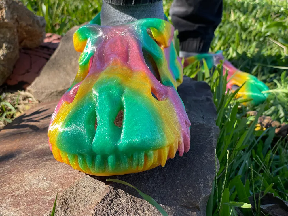 Tricera Crocs - Dinosaur Raptor Crocs - Free 3D Print Model - MakerWorld