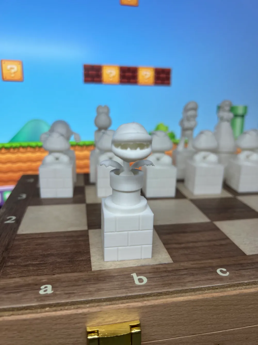 Piranha Plant / Super Mario / Chess Piece Remixed by Tobi - MakerWorld