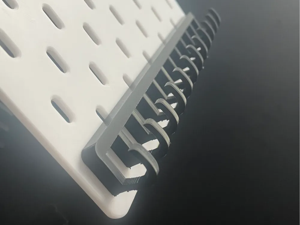 IKEA SKADIS panel hooks by NS3DMakerWorld: Download Free 3D Models