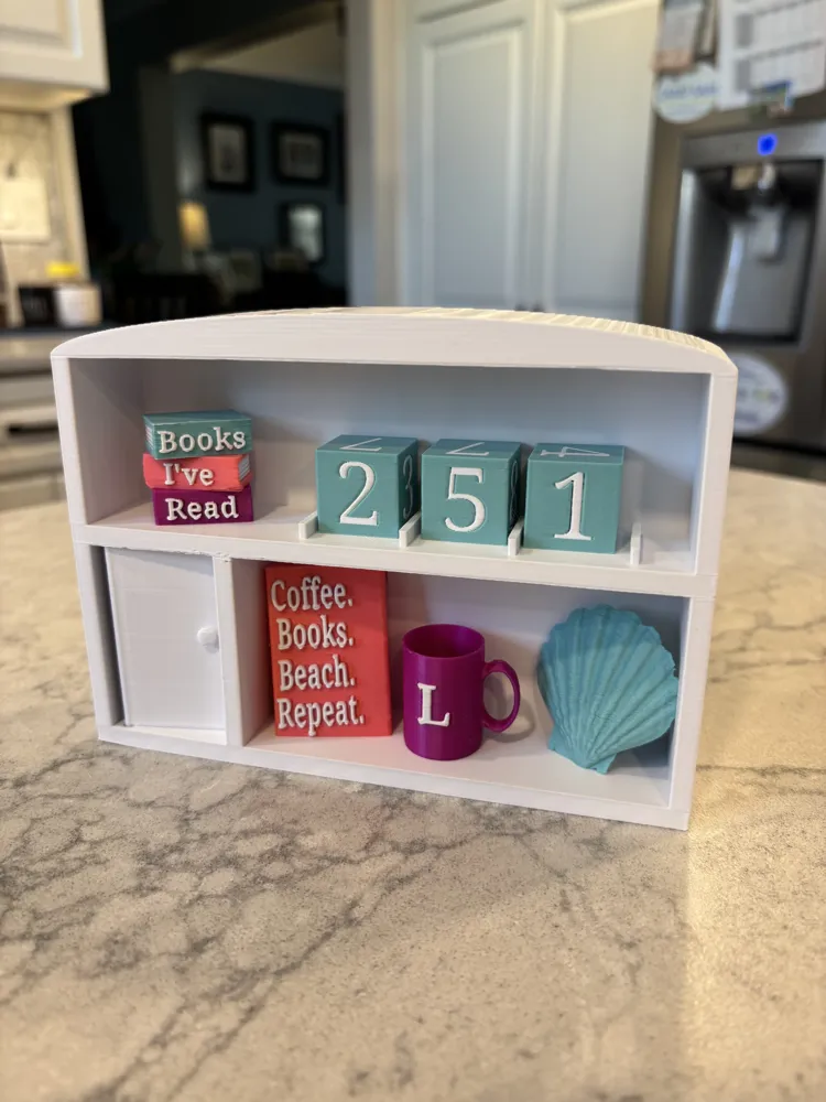 Contador de lecturas de playa - Modelo de impresión 3D gratuito ...