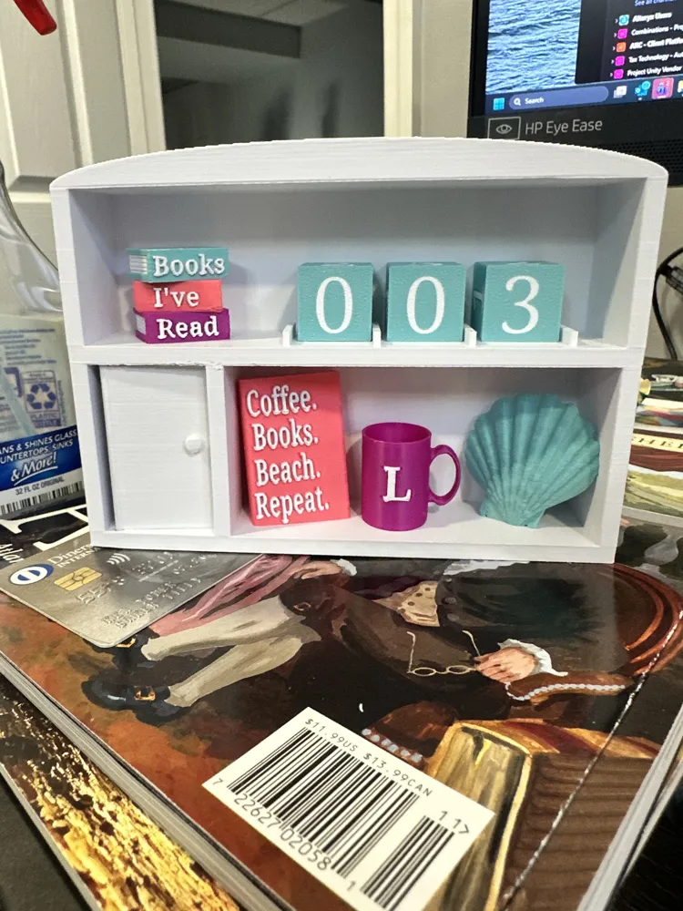 Contador de lecturas de playa - Modelo de impresión 3D gratuito ...