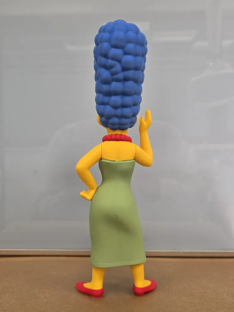 Marge Simpson / NO AMS - Free 3D Print Model - MakerWorld
