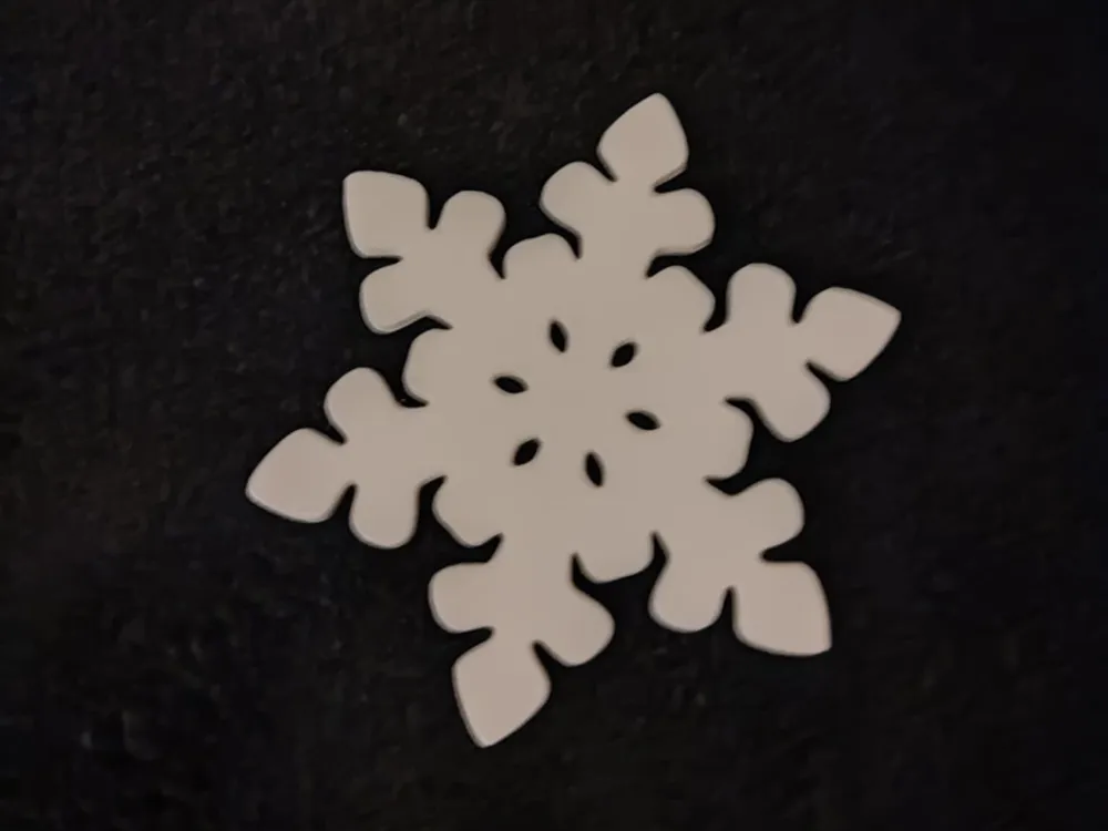 Snowflake - Free 3D Print Model - MakerWorld