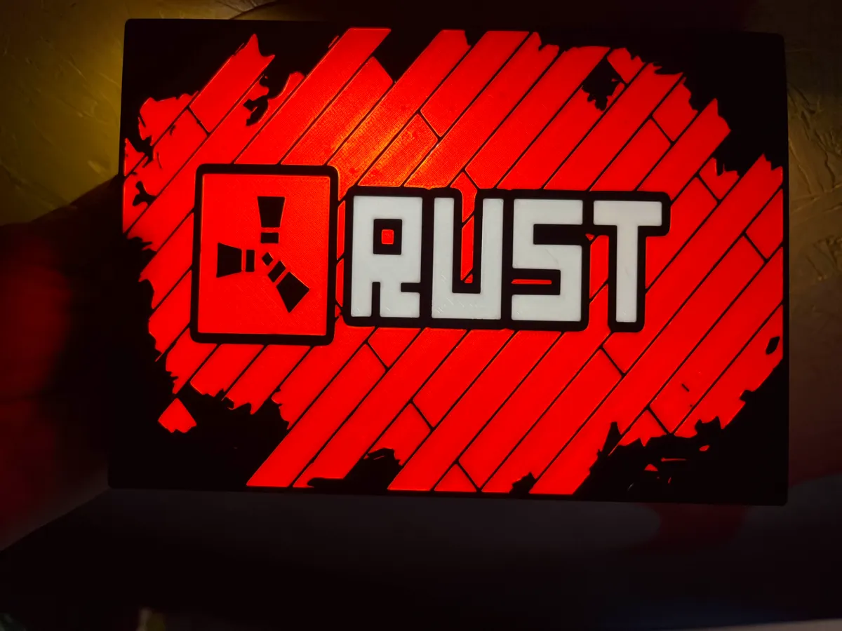 Rust Lightbox by zackaryshull MakerWorld: Download Free 3D Models