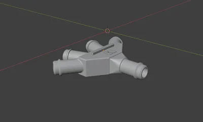 4 way splitter by GrawvyRobberMakerWorld: Download Free 3D Models