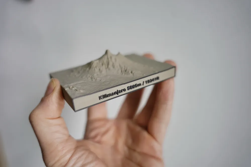 Kilimanjaro - Free 3D Print Model - MakerWorld