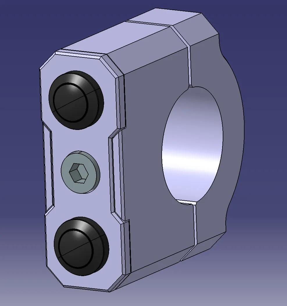motorcycle button panel for remote control by Davcat - MakerWorld