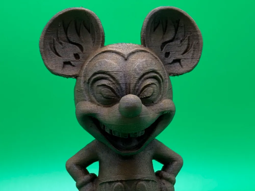 Tiki Mouse - Mickey Totem Statue - Free 3D Print Model - MakerWorld