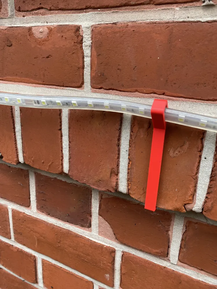 LED strip Brick clip by loanshark MakerWorld: Download Free 3D Models