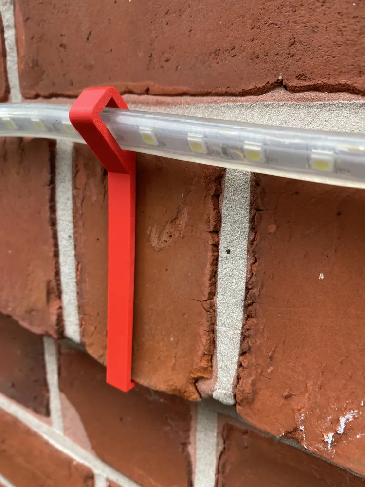 LED strip Brick clip by loanshark MakerWorld: Download Free 3D Models