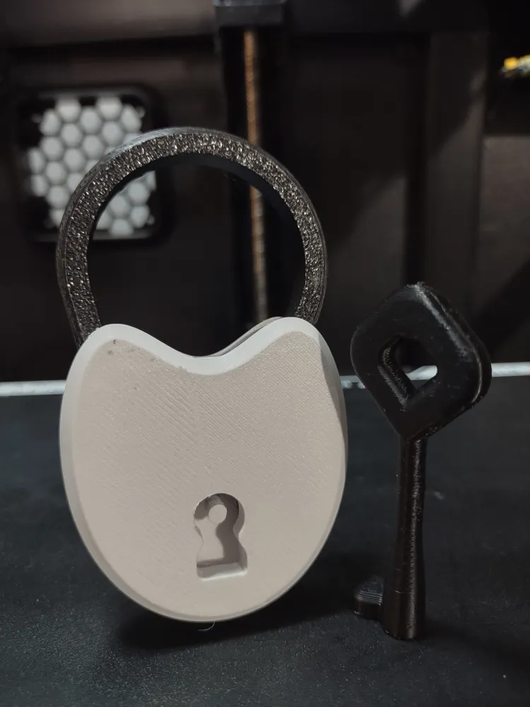 Functional Padlock - No Hardware/Supports by Josh Samuels MakerWorld ...