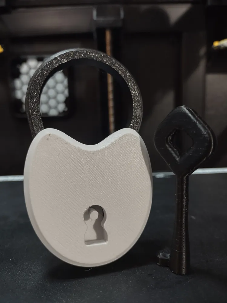 Functional Padlock - No Hardware/Supports by Josh Samuels MakerWorld ...