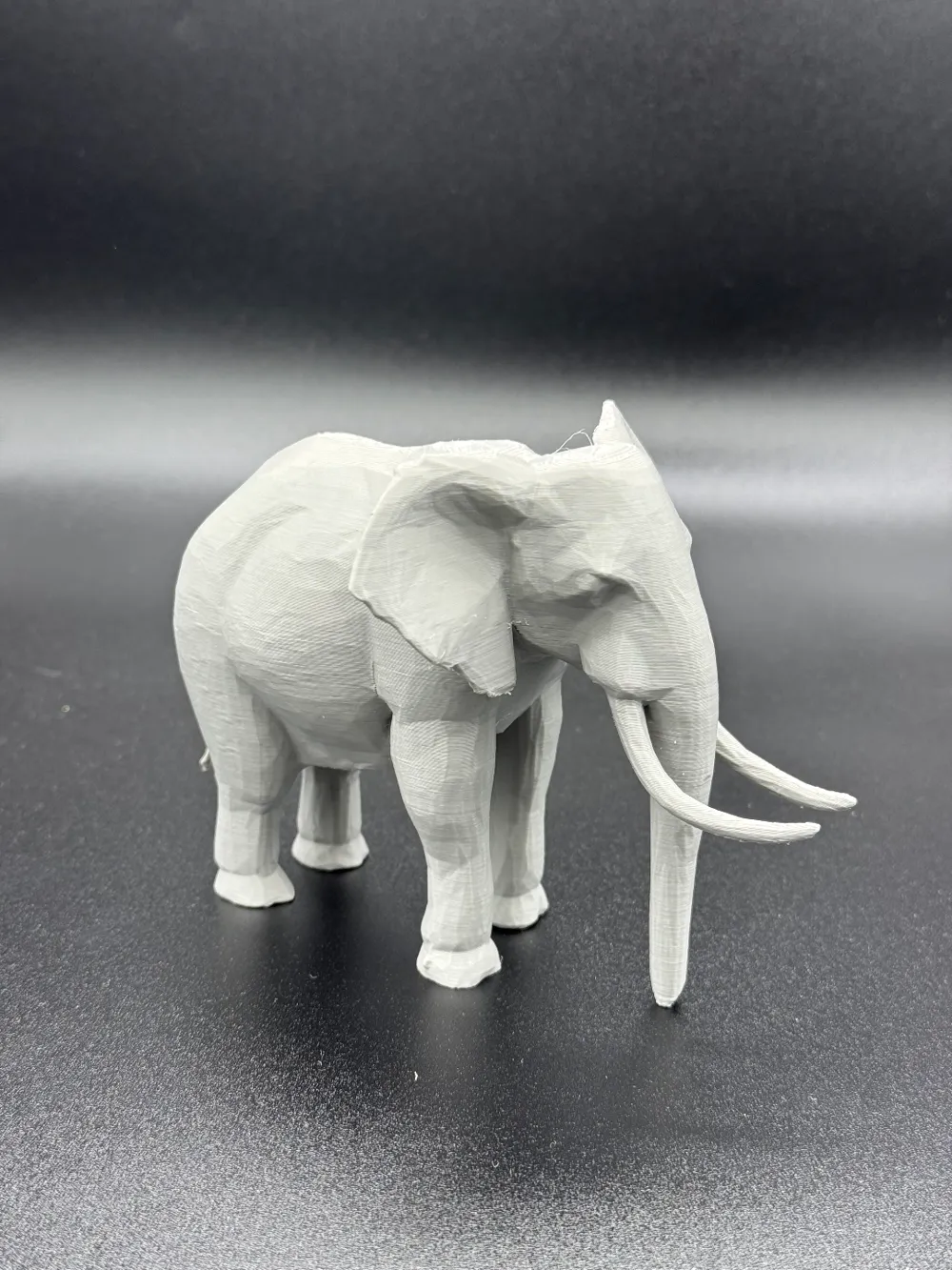 Low Poly Elephant - Free 3D Print Model - MakerWorld
