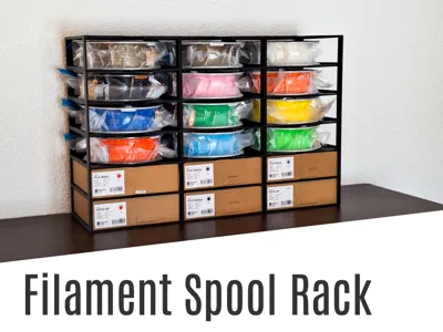 reusable filament spool stl - MakerWorld