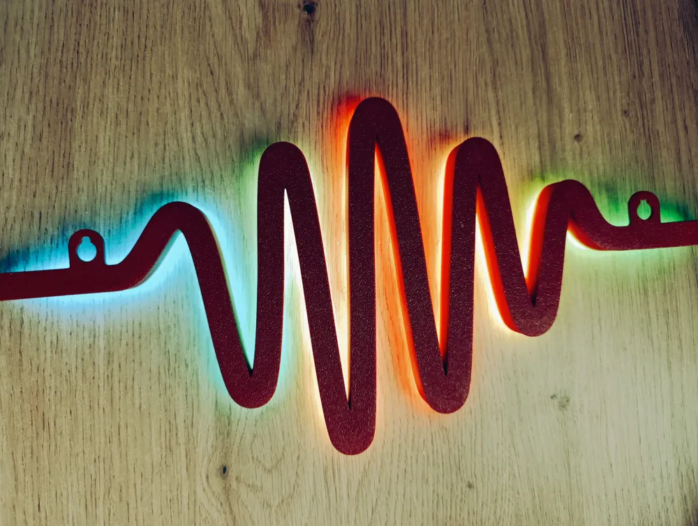Decorative Neon (LED) light - Free 3D Print Model - MakerWorld