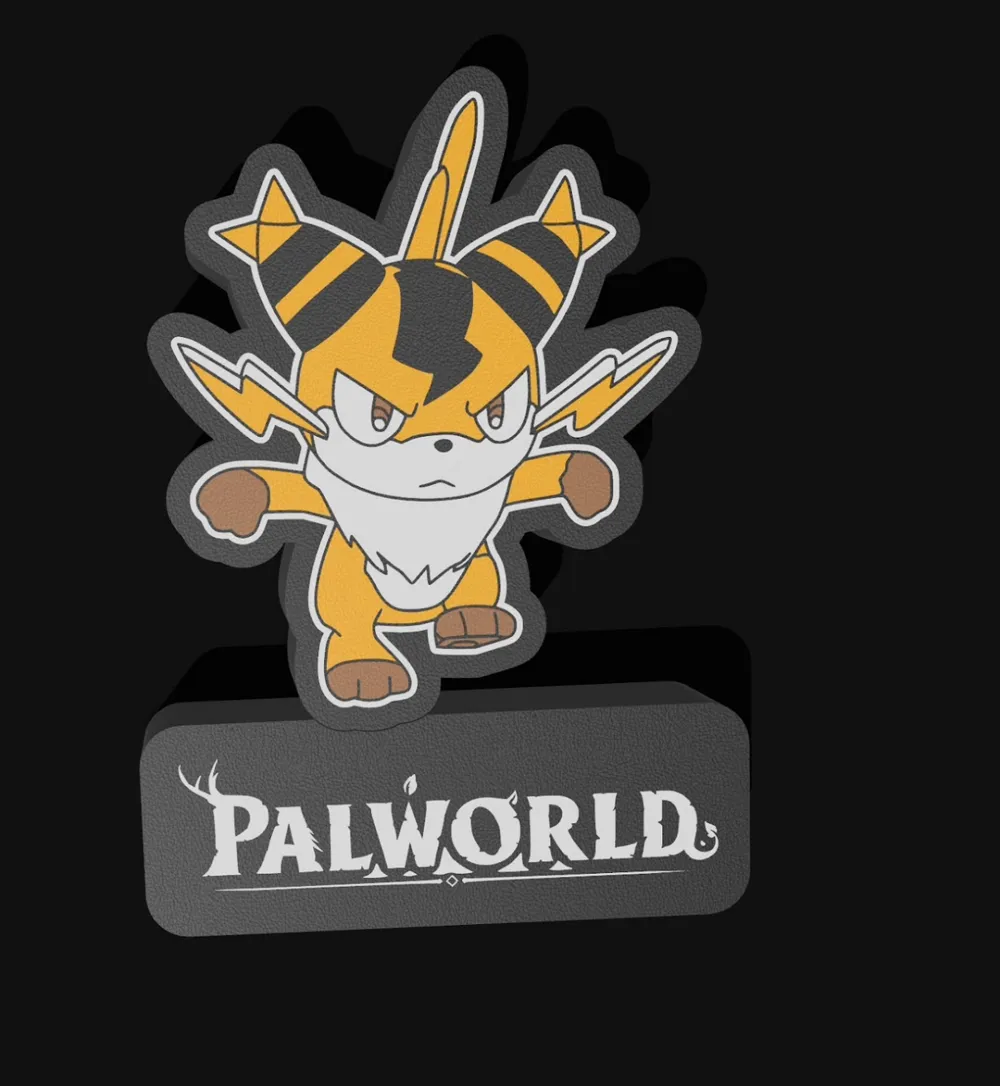 Palworld led lamp Sparkit by Smart3d by Gabriel Gomes - MakerWorld