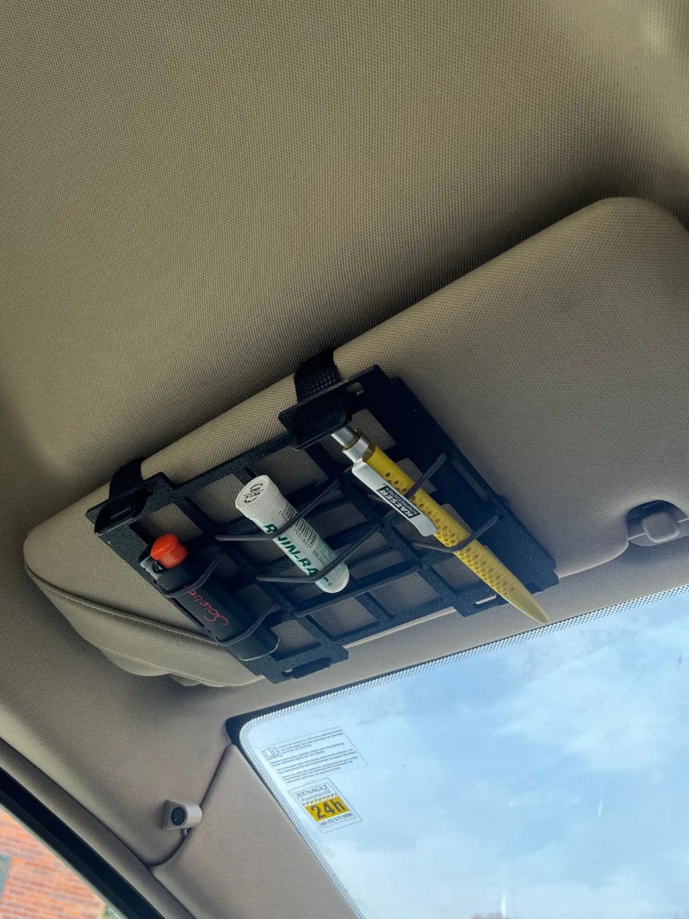 Sun visor Mole Panel Organizer by wi.cio.comfortsport MakerWorld: Download Free 3D Models