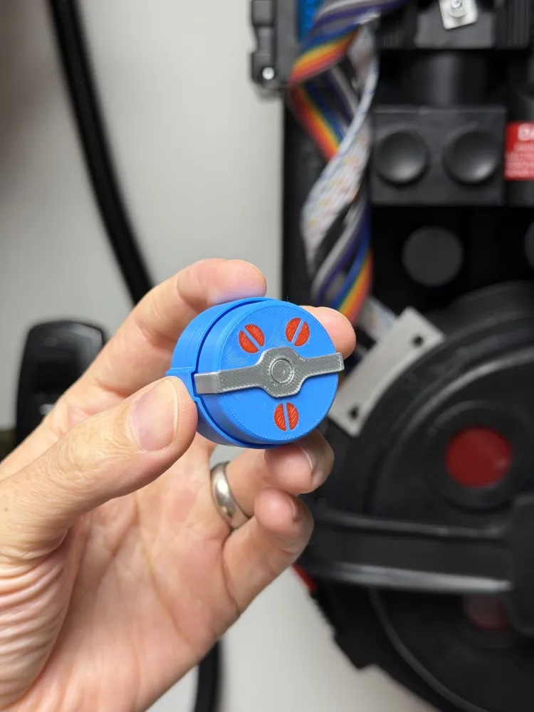 Real Ghostbusters Proton Pack Clicker Fidget Toy - Free 3D Print Model ...