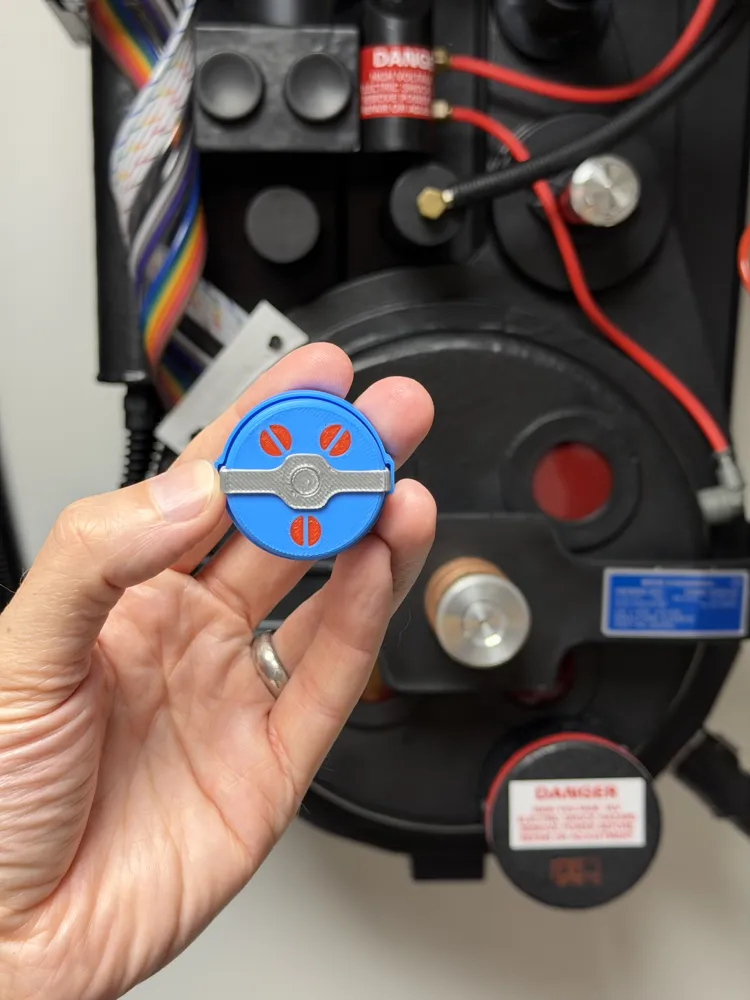 Real Ghostbusters Proton Pack Clicker Fidget Toy - Free 3D Print Model ...