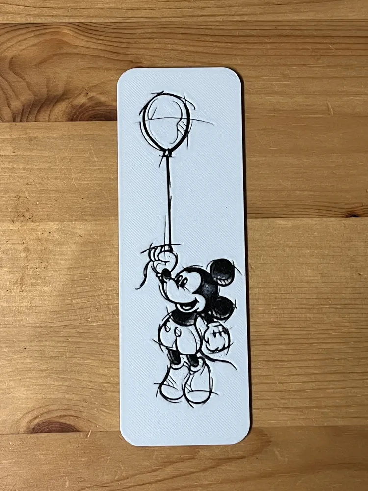 mickey mouse bookmark by Morganja MakerWorld: Download Free 3D Models