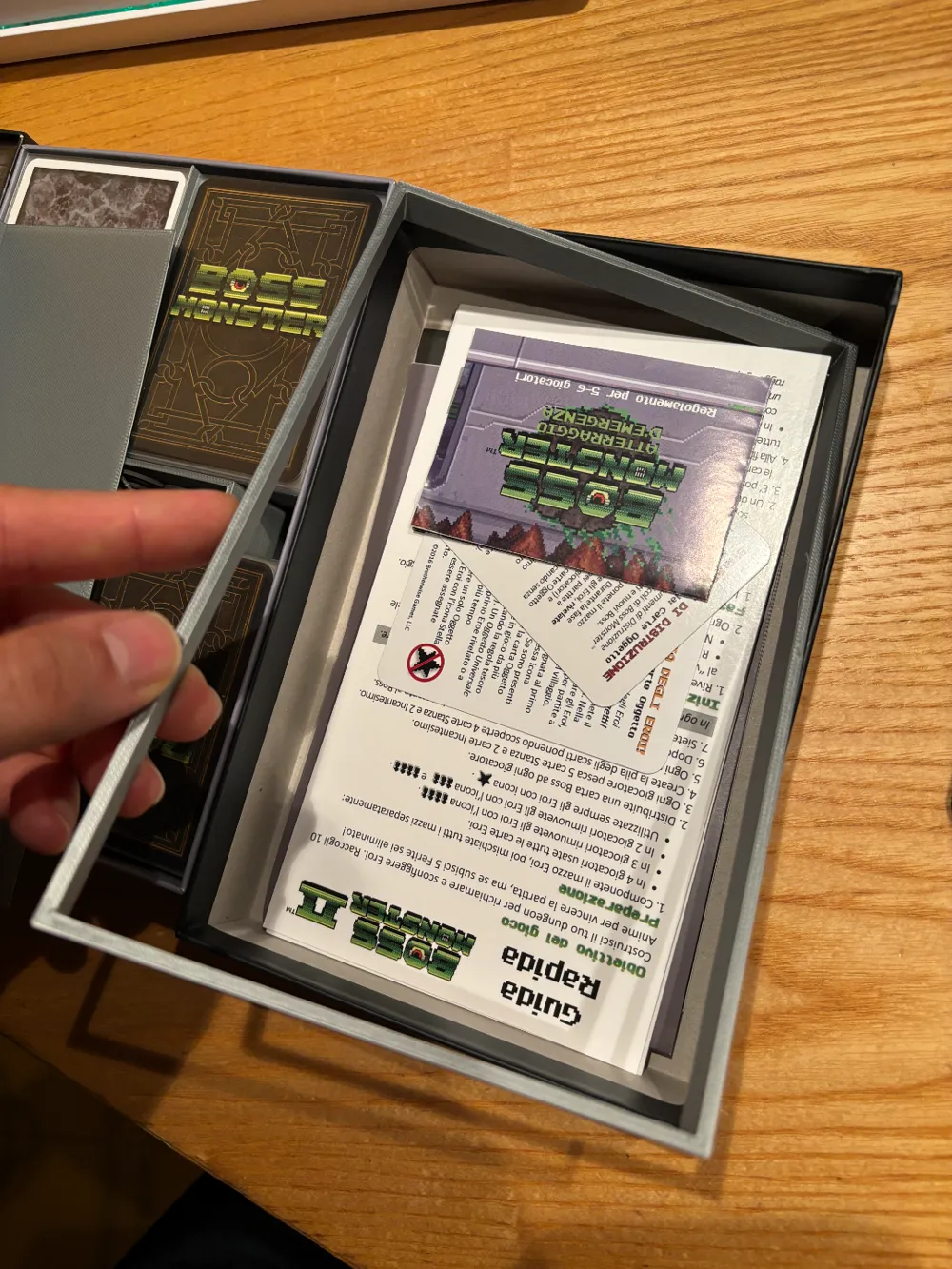 Boss Monster tray for original box - Free 3D Print Model - MakerWorld