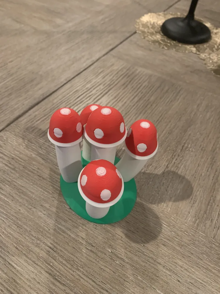 Mushroom Cluster Fidget Clicker - Free 3D Print Model - MakerWorld