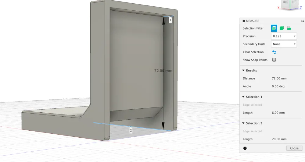 70x55mm bracket cover by jeppeelbaek1234 - MakerWorld