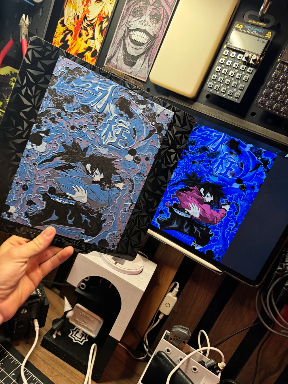 Giyu Original Art Hue Forge by Melted Plastic - MakerWorld