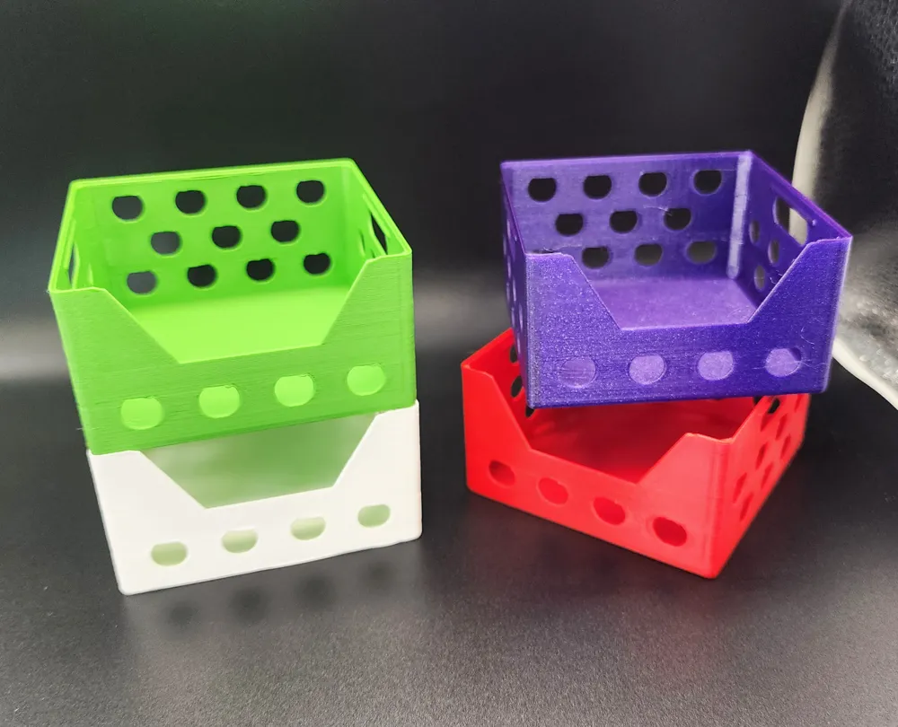 Stacking Organizer Crates by TripleGWorkshop - MakerWorld