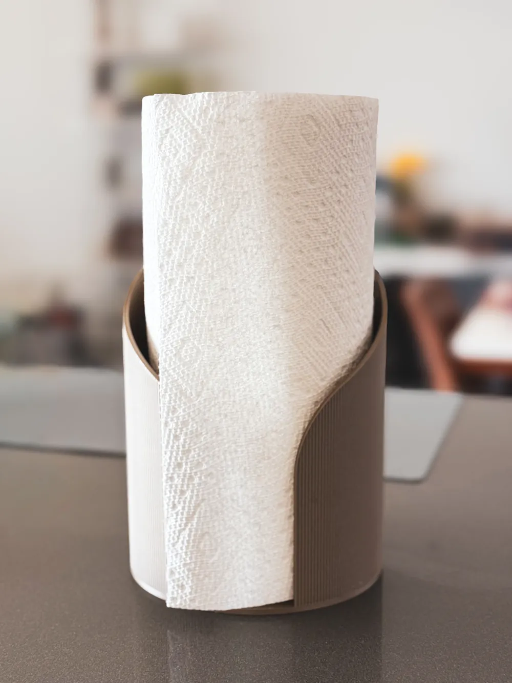 Elegant Paper Towel Dispenser - Free 3D Print Model - MakerWorld