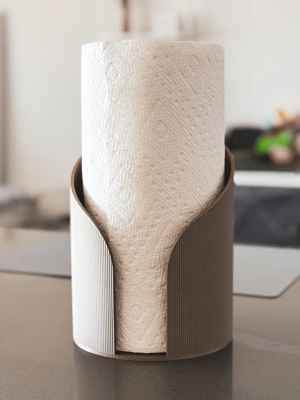 Elegant Paper Towel Dispenser - Free 3D Print Model - MakerWorld