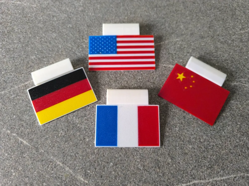 Little Flags for Car Windows by BamBam Design - MakerWorld